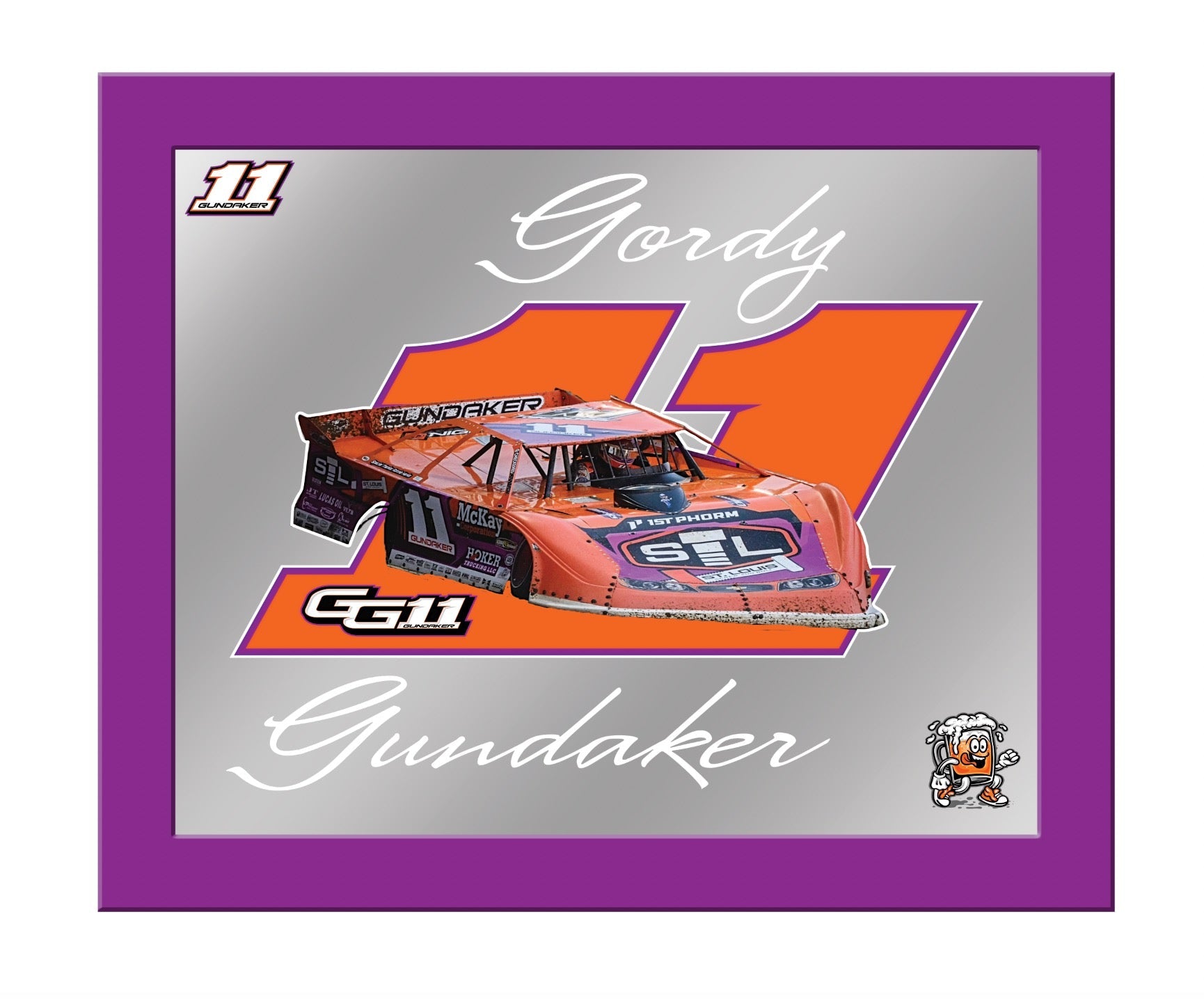 Gordy Gundaker Racing Merchandise