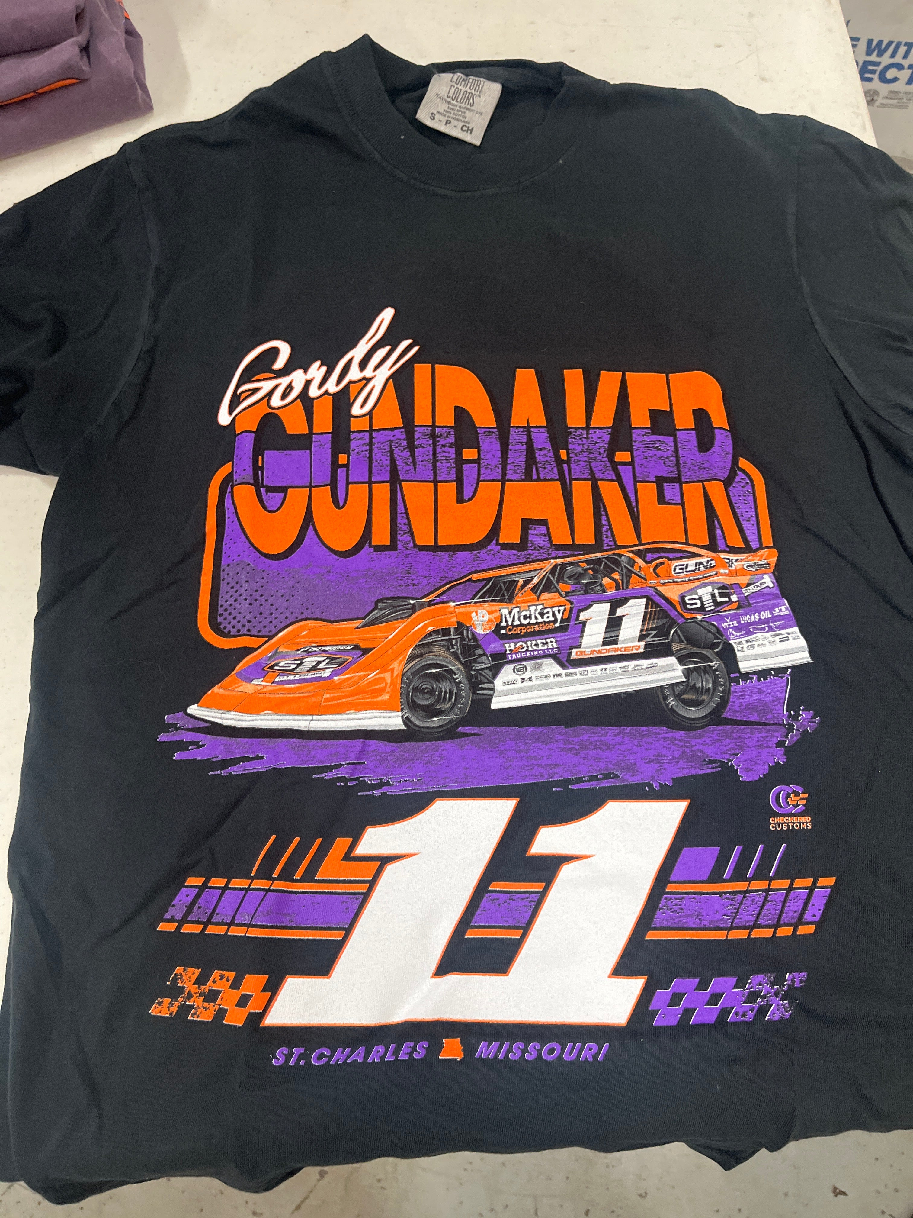 Comfort Colors Black – Gordy Gundaker Racing